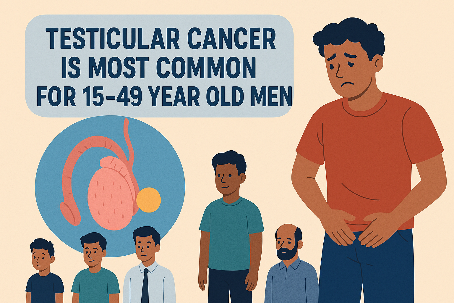 Think you're too young for testicular cancer?